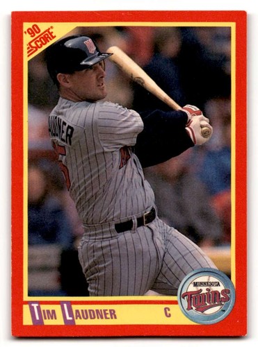 1990 Score #318 Tim Laudner Minnesota Twins Baseball Cards EX/NM ID ...