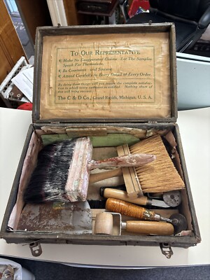 C & D Co., Grand Rapids, Michigan USA Salesman Sample Antique Rare HTF ...