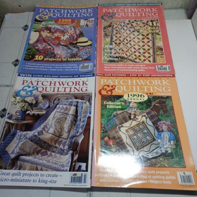 Australian Patchwork And Quilting Magazines X 4 | eBay Australia