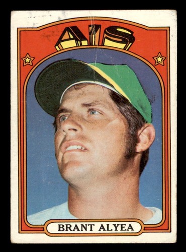 1972 Topps Baseball #383 Brant Alyea GD | eBay