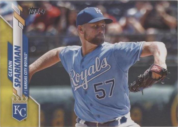 2020 Topps - Glenn Sparkman #679 Yellow for sale online | eBay