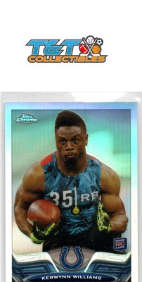 2013 Topps Chrome Refractor #124 Kerwynn Williams Indianapolis Colts RC ...