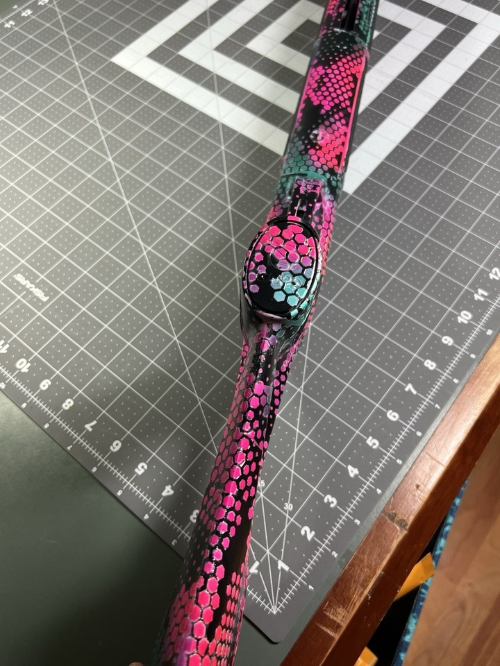 Custom Painted Gamo Swarm Magnum 10x GEN3i .22 10 shot Air Rifle / UV ...