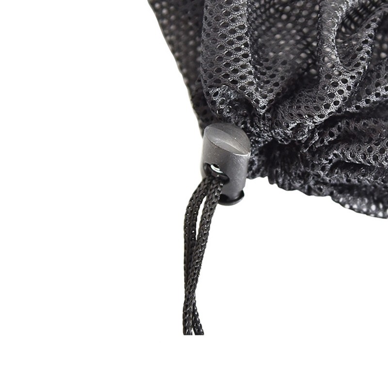 5 Pieces Black Mesh Storage Bag, Shopping Bag, Screen Bag, Reusable ...