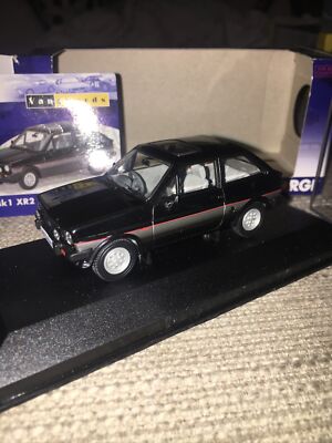 Corgi Vanguards Ford Fiesta XR2 Mk1 Black VA12508A Boxed Mint Model Box ...