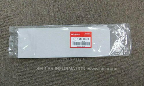 HONDA INTEGRA TYPE R 4D DB8 STICKER RR. (DOHC VTEC) TYPEVG 75717-ST7 ...