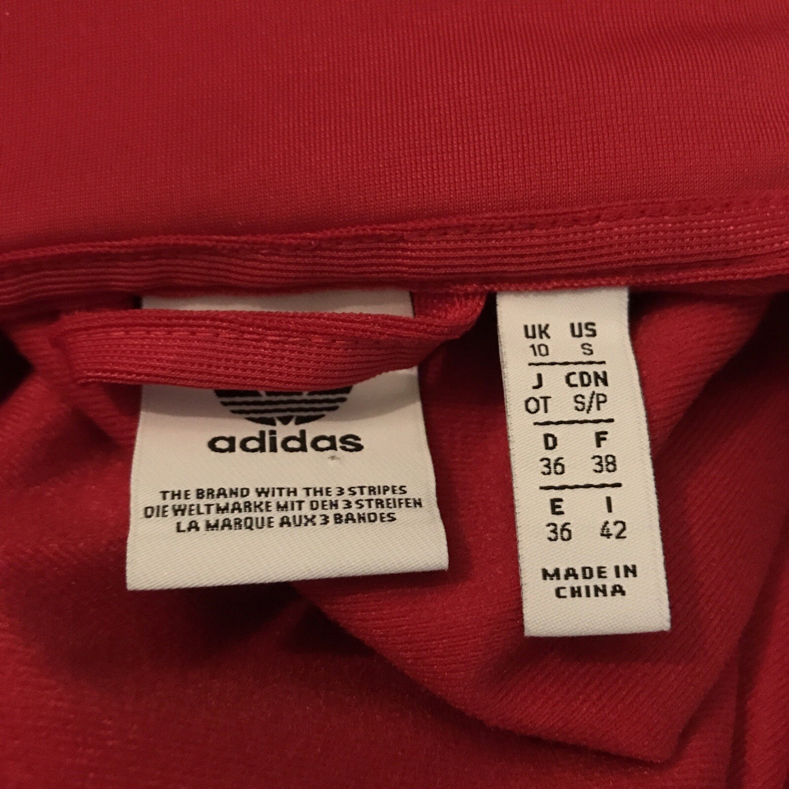 ADIDAS Originals GK7173 Red Valentine Love Hearts TRA… - Gem