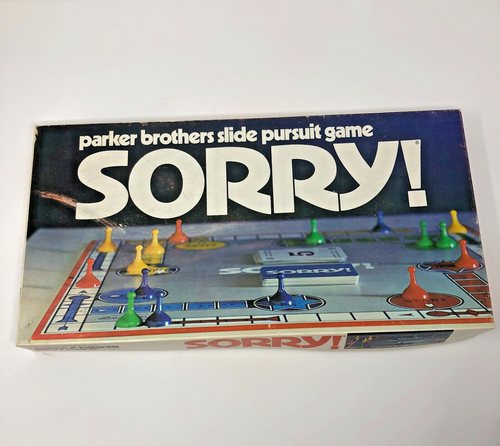 Vintage 1972 SORRY! Classic Family Board Game COMPLETE | eBay