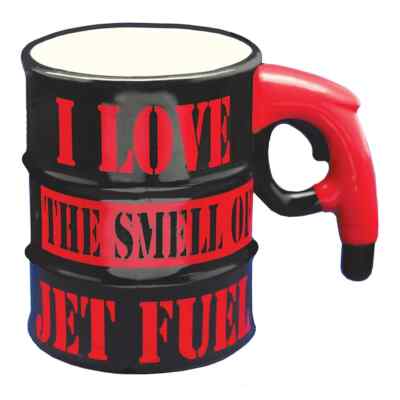 Jet Fuel Drum Mug - Airplane Coffee Mug! NEW! | eBay