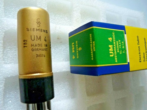 UM4 Magic Eye Siemens Germany Tube Valve New Old Stock 1 pc | eBay UK