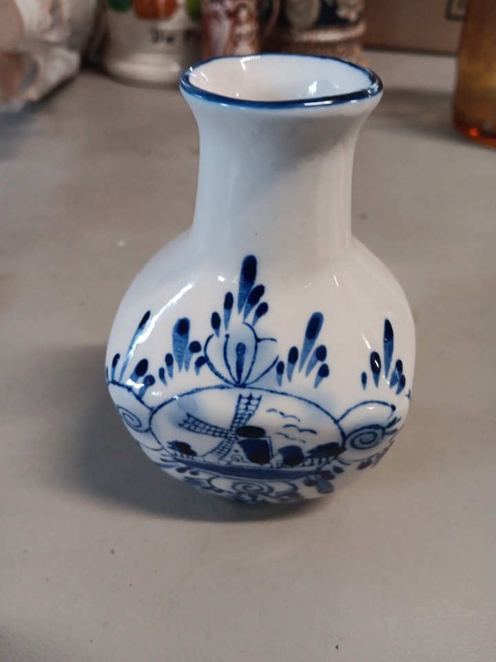 (15) Dutch Delft Blue & Delft/like Porcelain Windmill Collectibles | eBay
