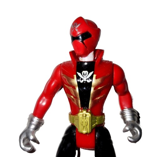 Power Rangers Super Megaforce RED RANGER 4" Action Figure Pirate 2014 ...