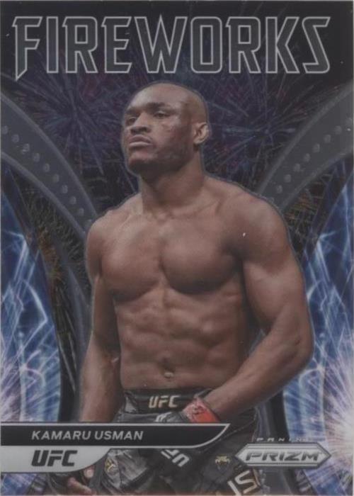2022 Panini Prizm UFC - Fireworks Kamaru Usman #11 for sale online | eBay