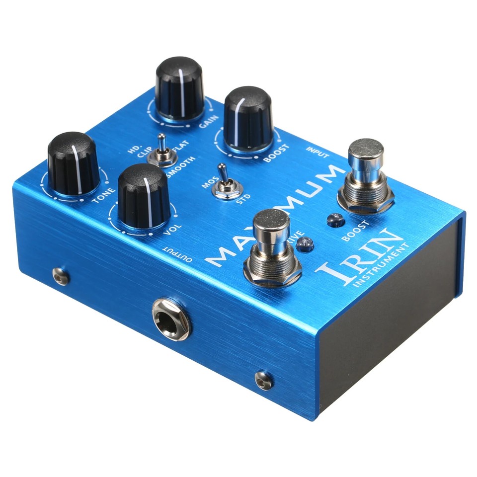 IRIN AN-41 Maximum Guitar Pedal - Mosfet Fulltone Full-Drive 2 Clone ...