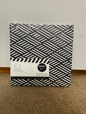 New Heidi Swapp Light Box Storage Album - Black And White - Holds 640 ...