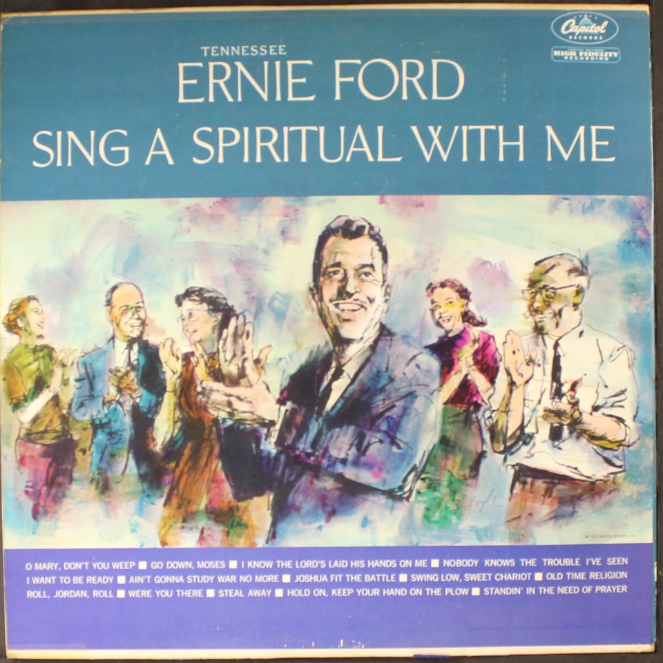 TENNESSEE ERNIE FORD: sing a spiritual with me CAPITOL 12" LP 33 RPM | eBay