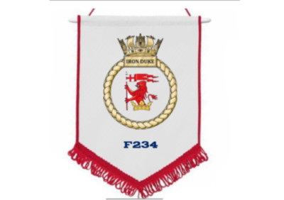HMS IRON DUKE Pennant F234 | eBay UK