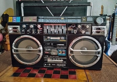 Vintage Lasonic TRC-931 Stereo Jam Boom Box Radio Tape Player | eBay