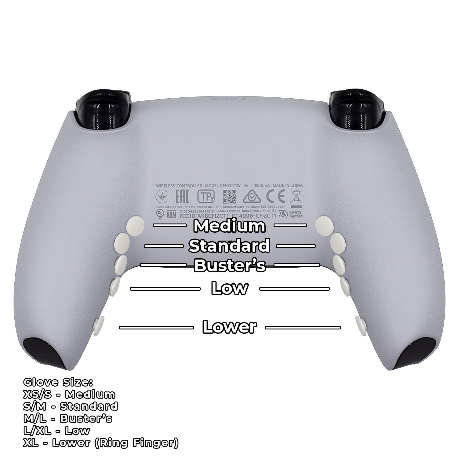 PS5 Controller | Retro White V1 | Modded DualSense | Hall Effect ...