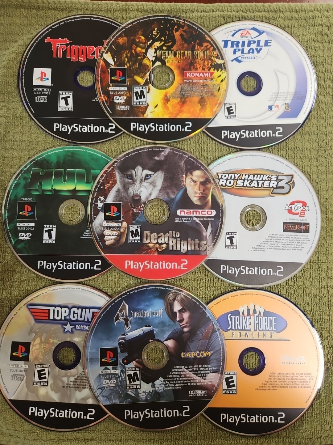 [DISCS ONLY] Lot of 9 Games - See Pic Or Description (Sony PS2 ...