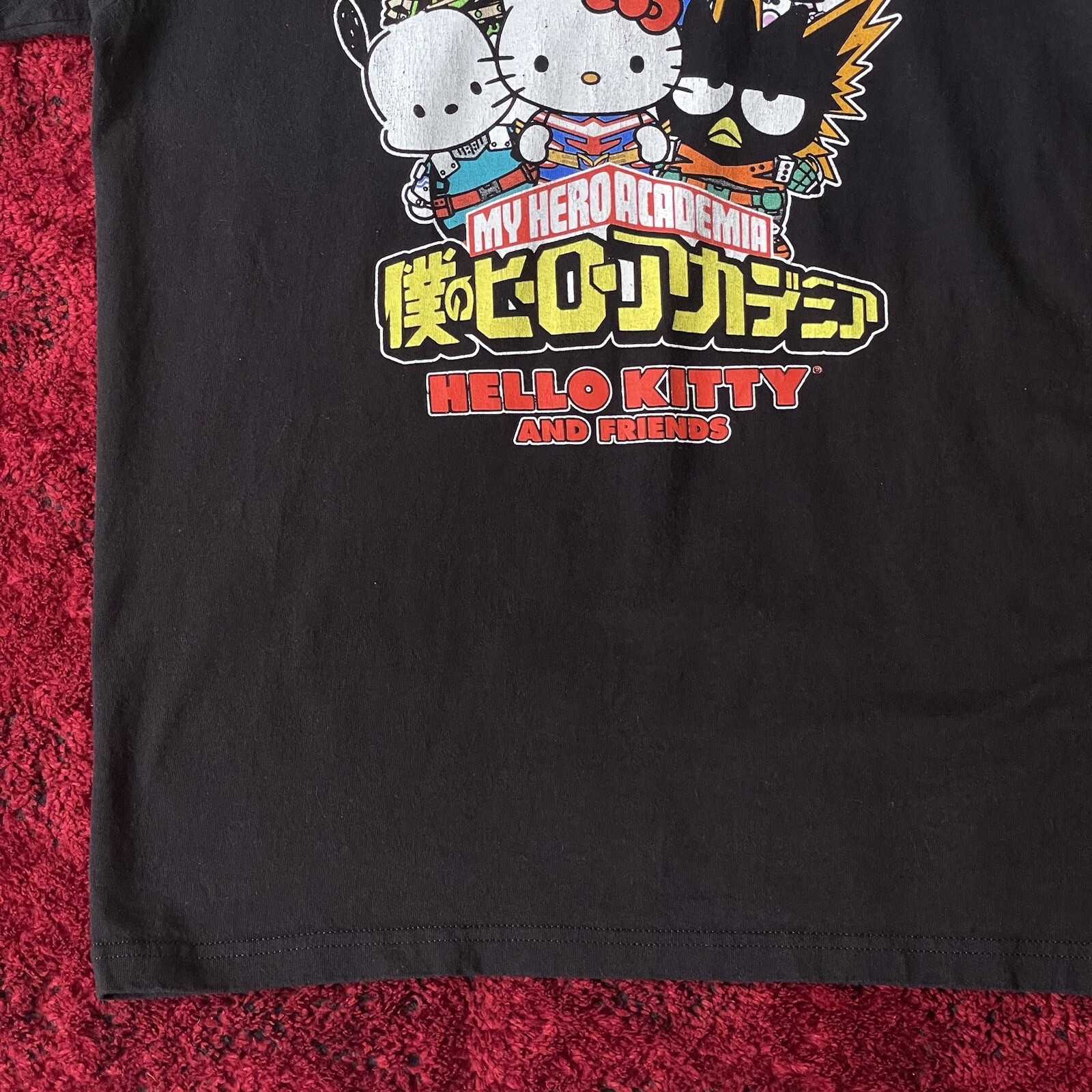 My Hero Academia x Hello Kitty Anime MHA Graphic T Sh… - Gem