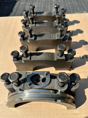 Factory GM Chevrolet BBC 4 Bolt Main Caps 1 Piece Seal GEN V GEN VI ...