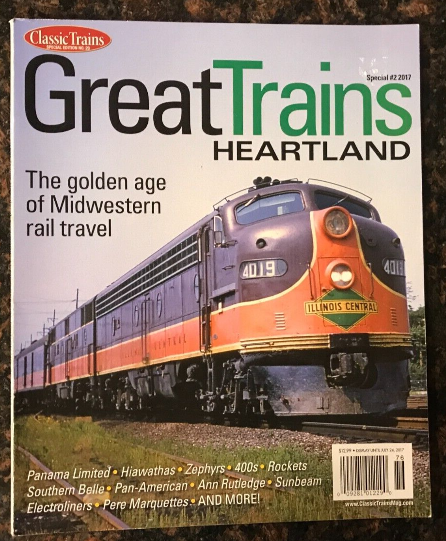 Great Trains Heartland - Classic Trains Magazine Special Edition 20 | eBay
