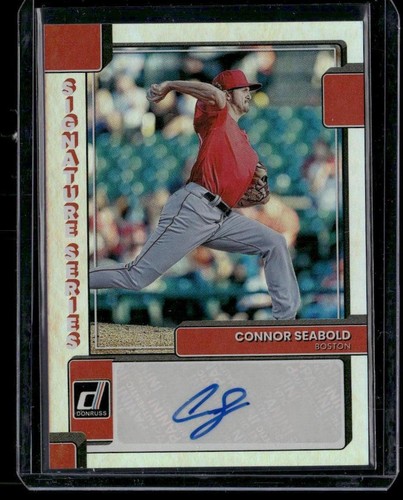 2022 Donruss #SS-CS Connor Seabold Boston Red Sox | eBay