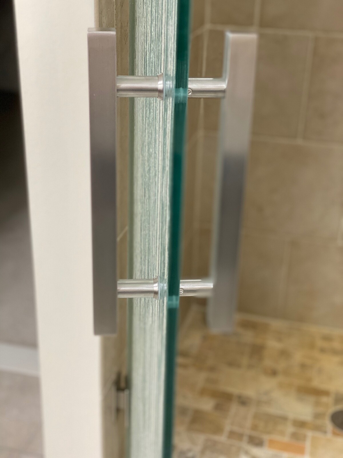 Shower Door Handle - 8" Square Ladder Pull (NEW STYLE) | eBay
