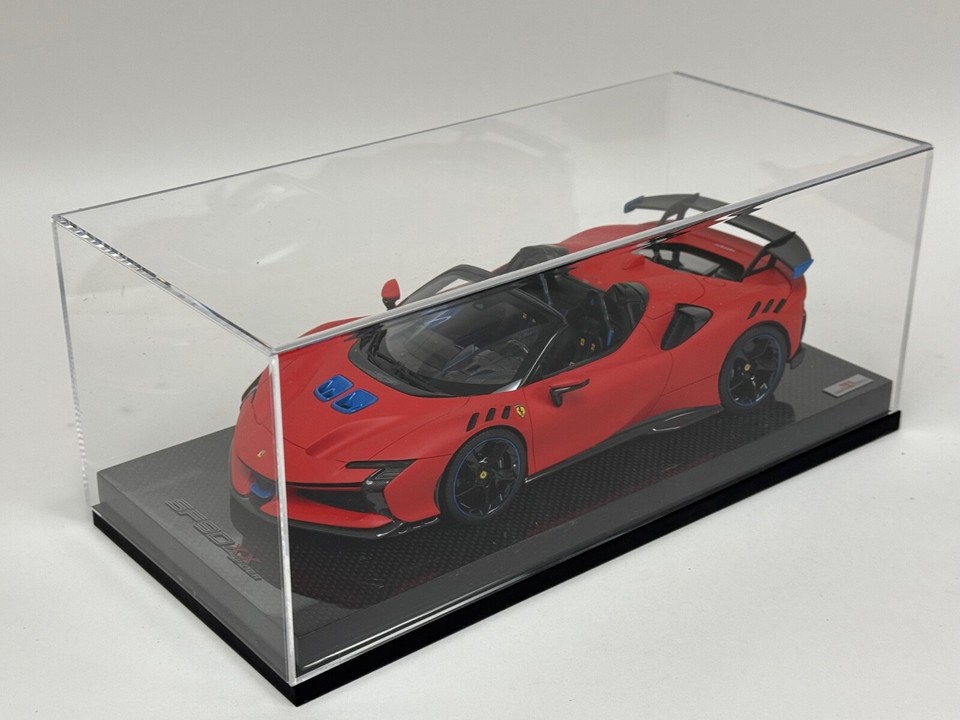 1/18 MR Collection Ferrari SF90 XX Spider Rosso " Red " Le Mans Matte ...