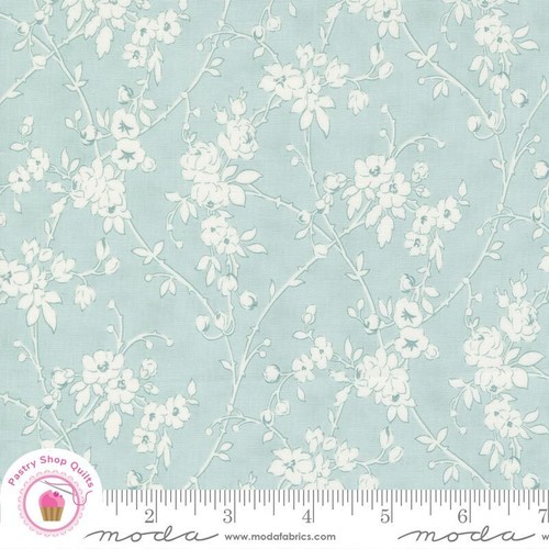 Moda HONEYBLOOM 44343 12 Blue FLORAL 3 SISTERS Quilt Fabric | eBay