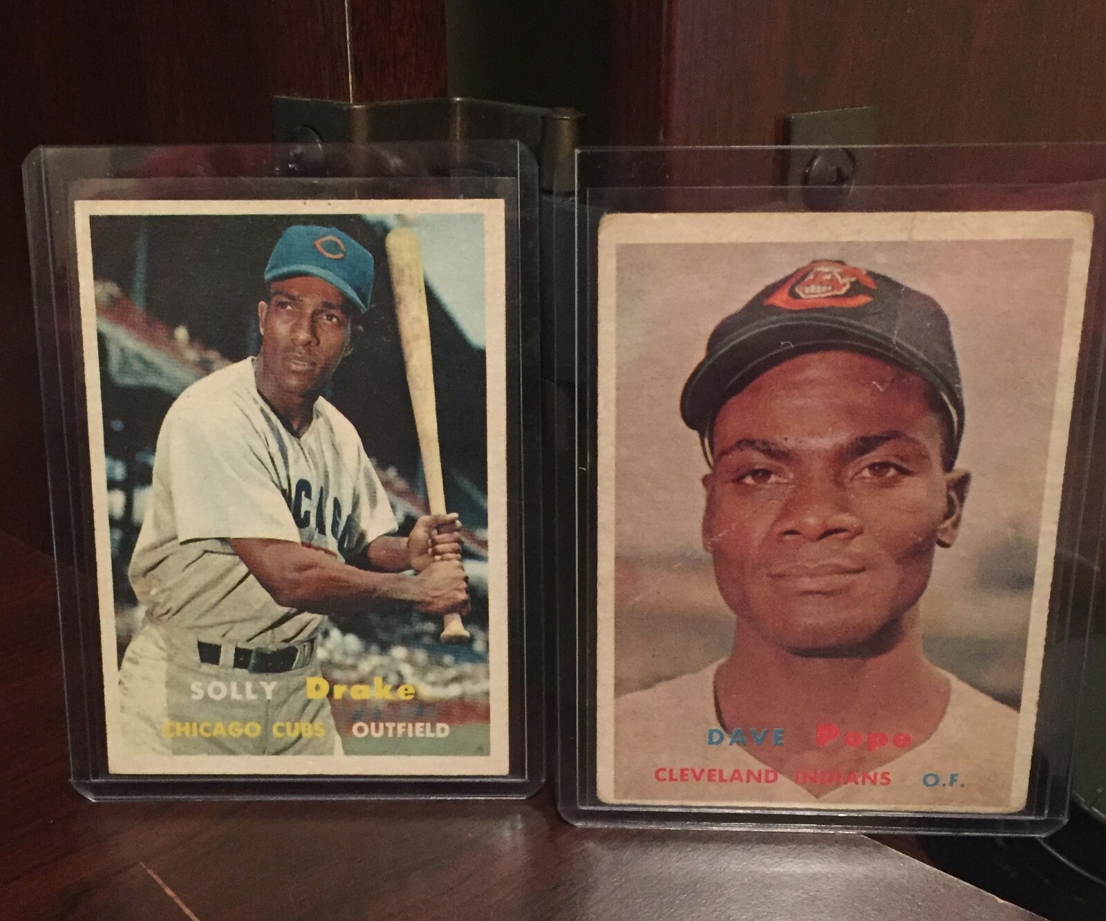 1957 Topps Baseball Solly Drake #159 & Dave Pope #249 | eBay