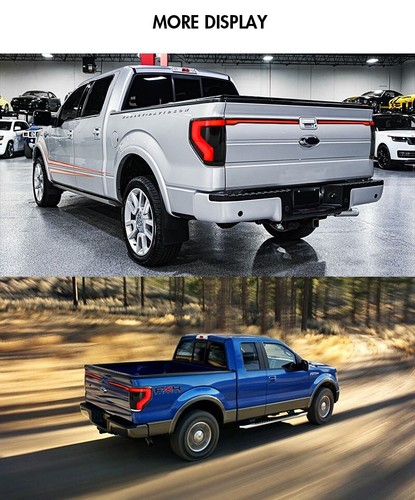 TT-ABC LED Tail Lights For 2009-2014 Ford F-150 F150 led Sequential ...