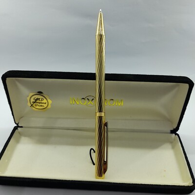 VINTAGE INOXCROM PEN GOLD PLATED BEAUTIFUL RARE | eBay