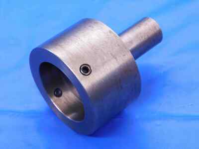 SOLID END MILL TOOL HOLDER ADAPTER ? 1 1/2 ID .736" SHANK MACHINIST ...