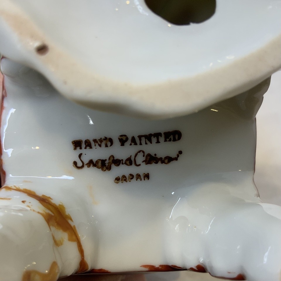 Vintage Asian Couple Figurines - Hand Painted Shafford China - Made In ...