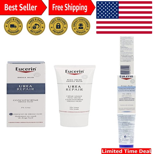 Daily Hydrating 5% Urea Face Cream 50ml | Perfect Base for Make-Up ...