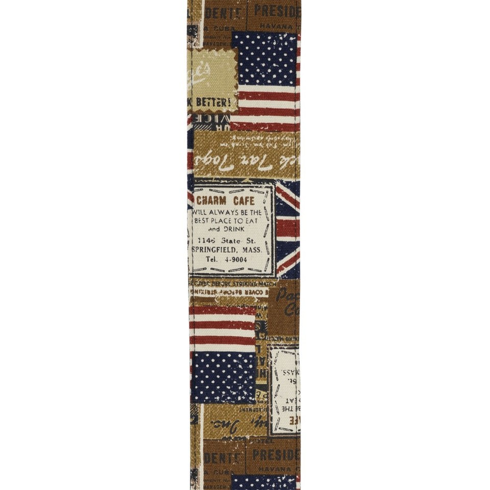 Aria Sps-2400Nf Br National Flag Pattern Guitar Strap | eBay
