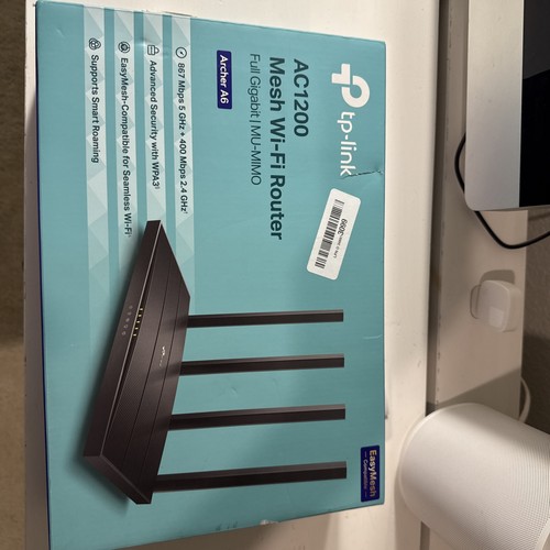 TP-Link Archer A6 AC1200 Mesh WiFi Router, Full Gigabit, MU-MIMO ...