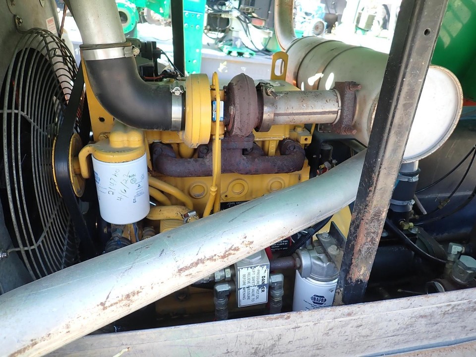 2006 Sullivan Palatek D185 Portable Air Compressor Deere Diesel 185 CFM ...