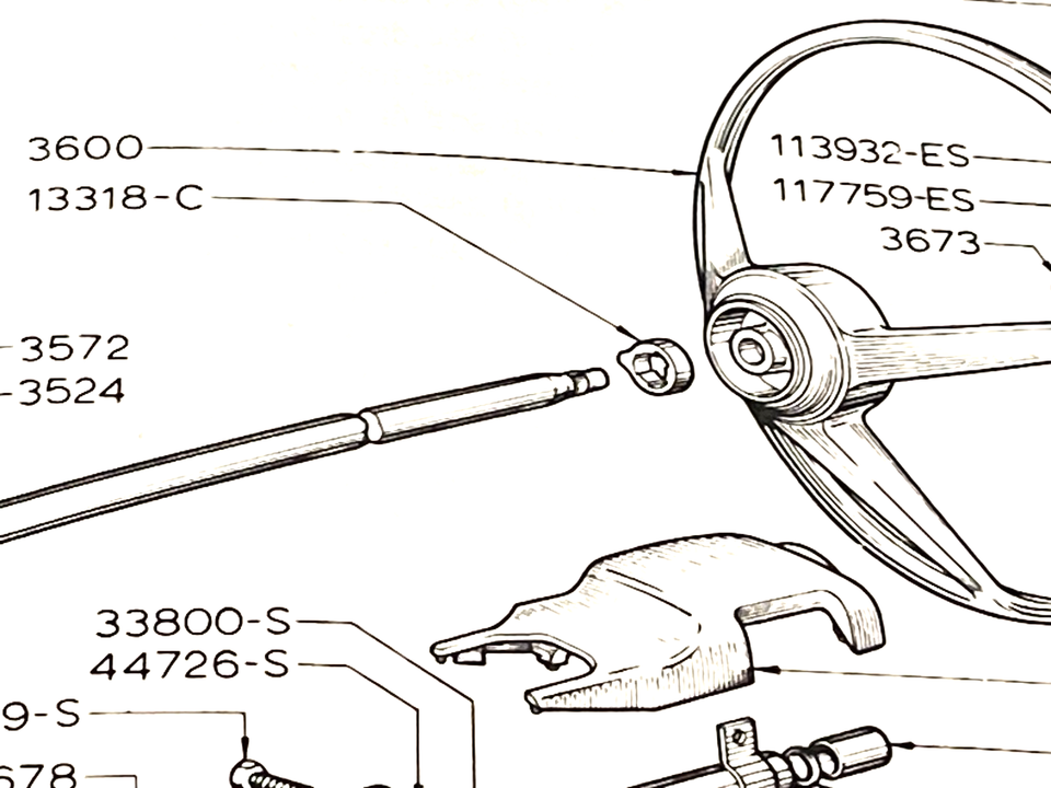 FORD CORTINA MK1 10/1964-66 CORSAIR V4 CAM TURN INDICATOR CANCEL 113E ...