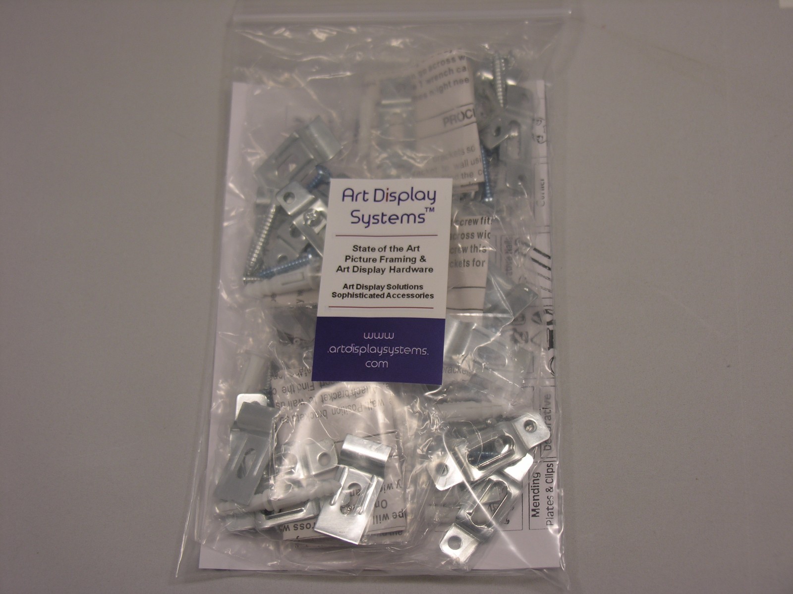 T-Lock security hangers locking hardware set (10) wood frame picture ...