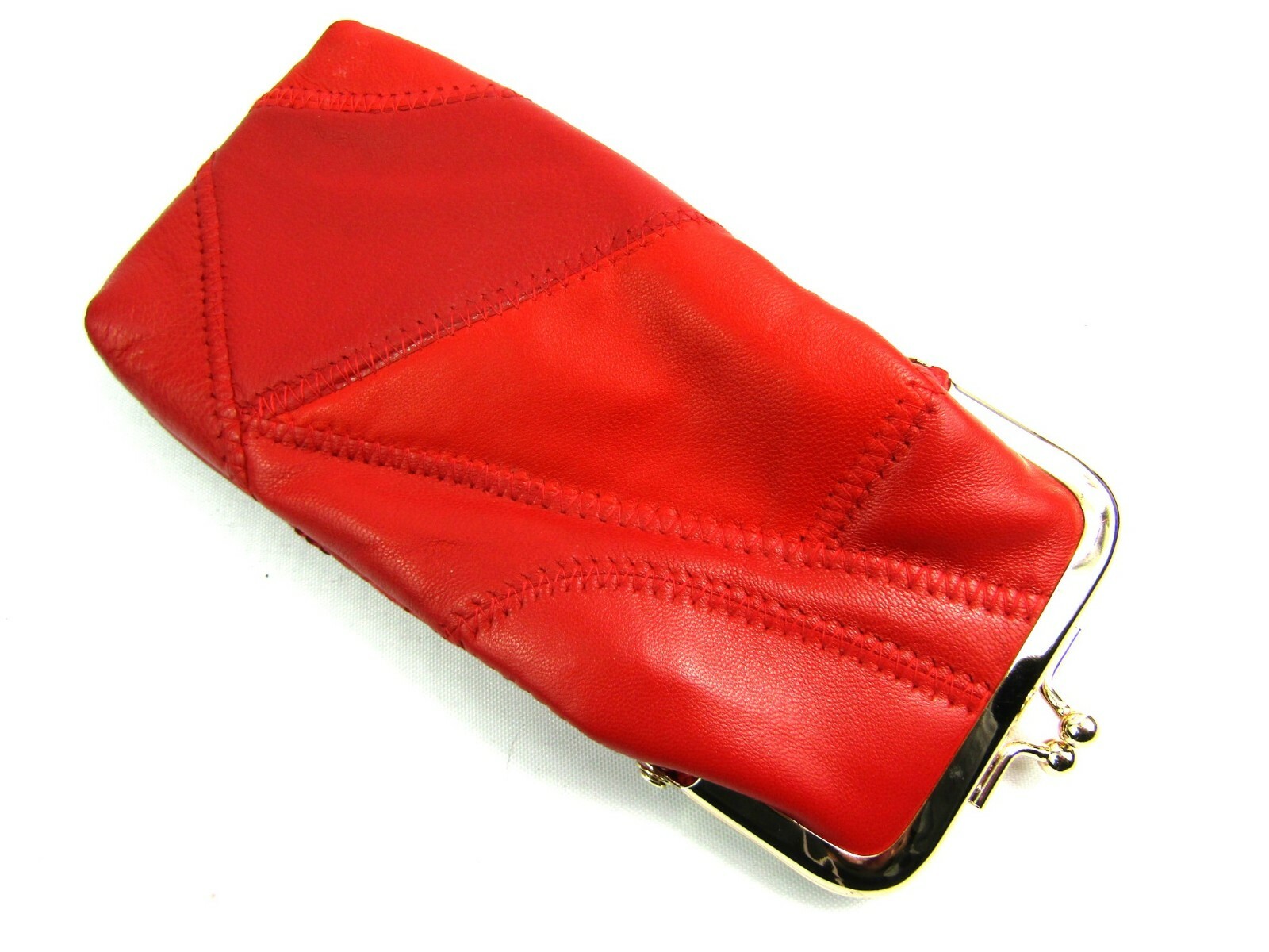 New Unisex Super Soft Real Leather Glasses Case Holder Protector Clip ...