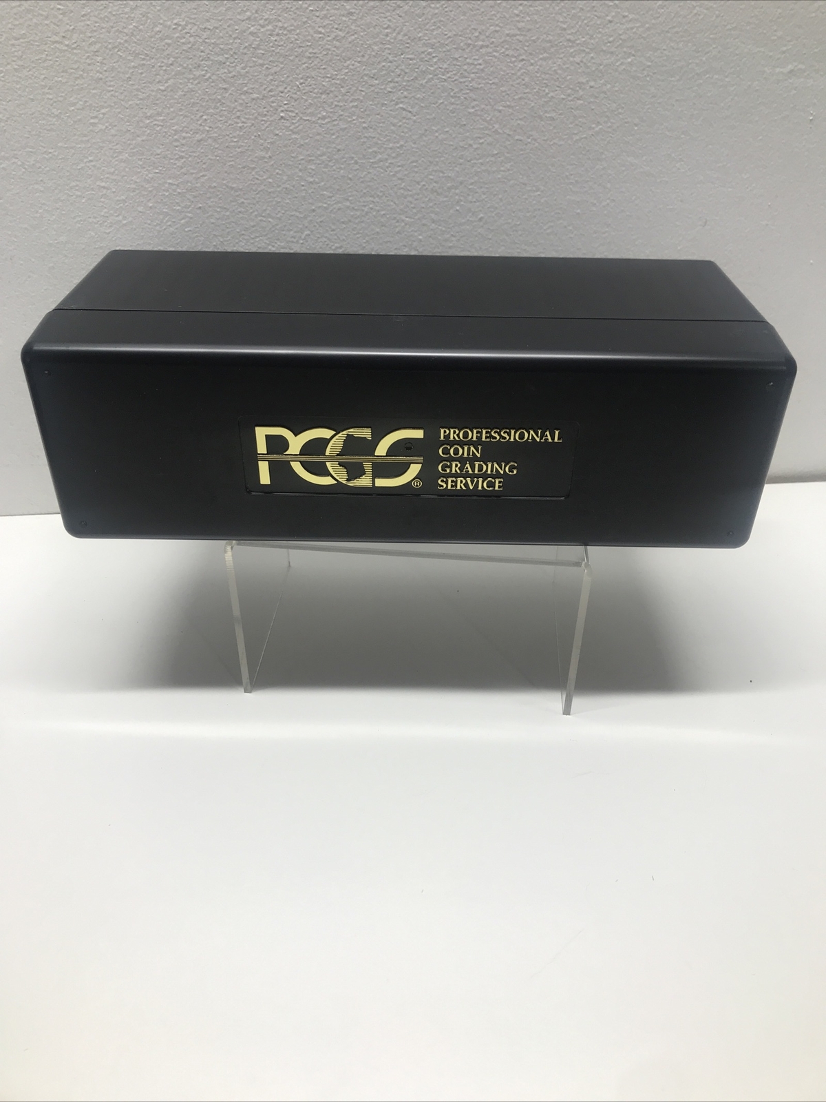 PCGS Storage Black Box Plastic Case Holds 20 Certified PCGS Slabs Coin ...