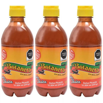 LA BOTANERA SALSA CLASICA HOT SAUCE (PACK OF 3) 354ml ea | eBay