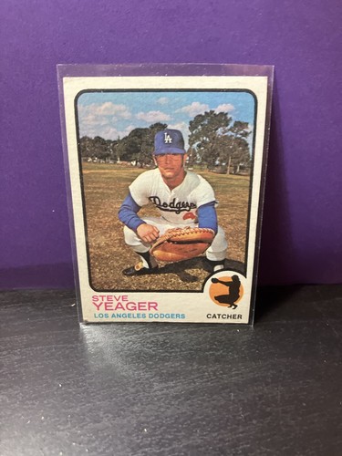 1973 Topps Steve Yeager Mint and ready to grade | eBay