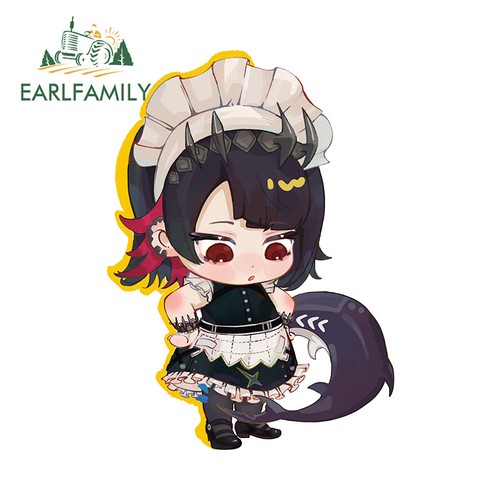 EARLFAMILY 5.1" Ellen Joe Car Stickers Occlusion Scratch Host Trunk JDM ...