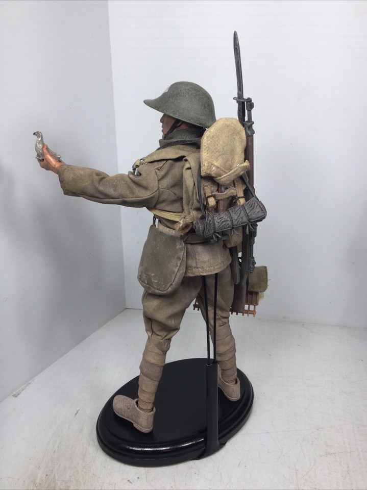 1/6 CUSTOM (OOAK) HASBRO GI JOE WW1 US SIGNAL CORPS NCO W/ CARRIER ...