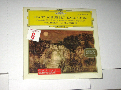 33rpm FRANZ SCHUBERT/KARL BOHN(german import)IN SHRINK nice SEE PICS | eBay