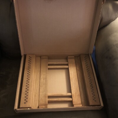 ~THE PAMPERED CHEF Stoneware Trivet #2130 Adjustable Carry Cooling Rack ...